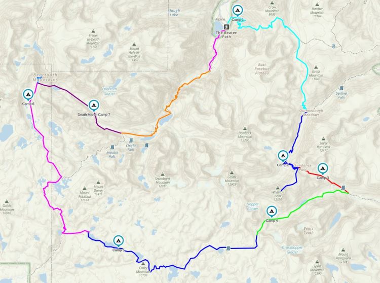 Backpacking the Beartooths: One Epic Loop Including Whitetail Mountain ...